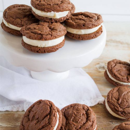 Peppermint Homemade Oreos