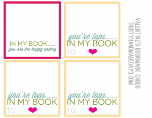 Homemade Valentine Cards: Stitched Heart Bookmarks