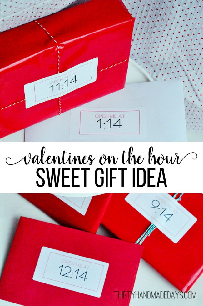 Valentine ideas: On the Hour
