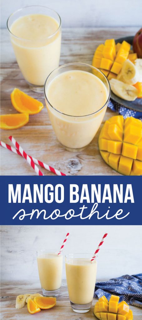 How to make a mango smoothie
