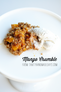 Mango Crumble