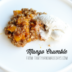 Mango Crumble