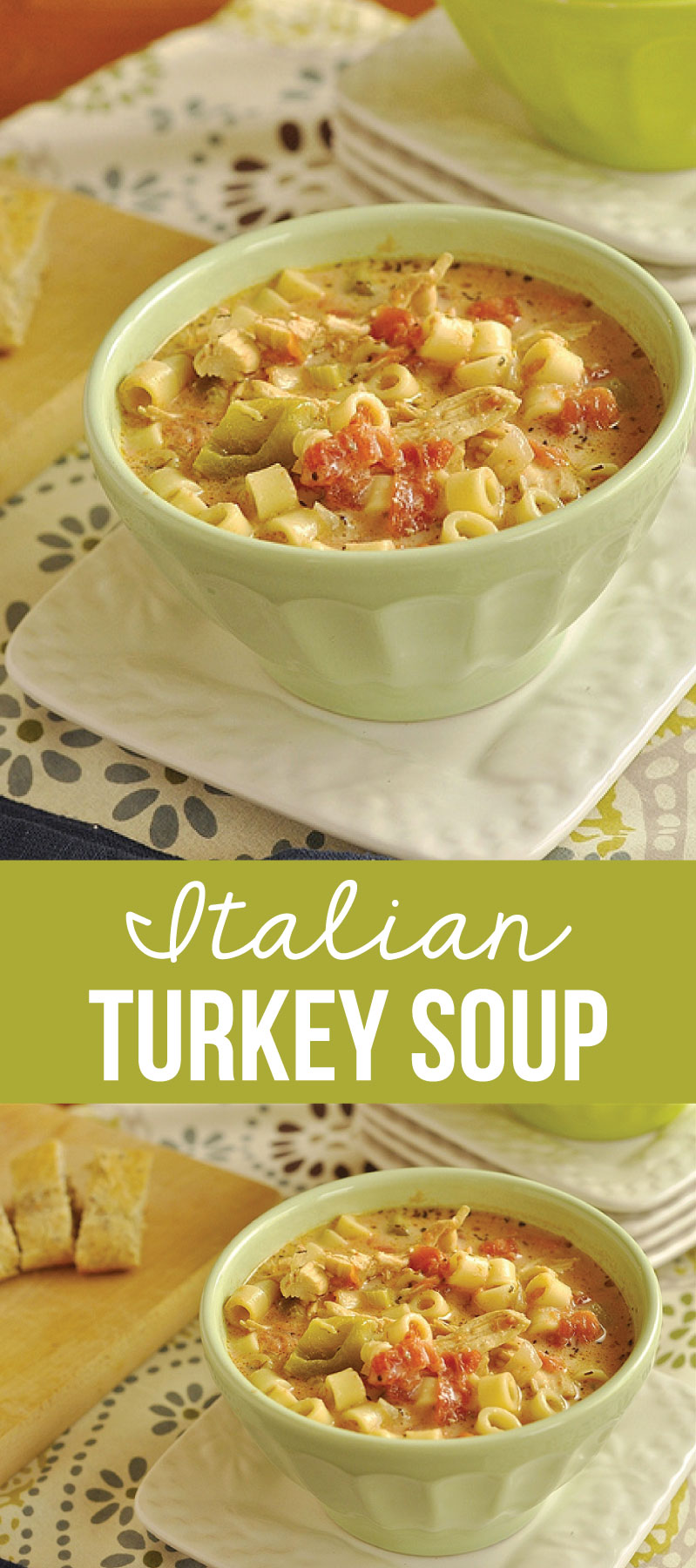 Italian Turkey Soup