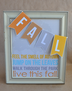 Fall Quote 8x10 Print