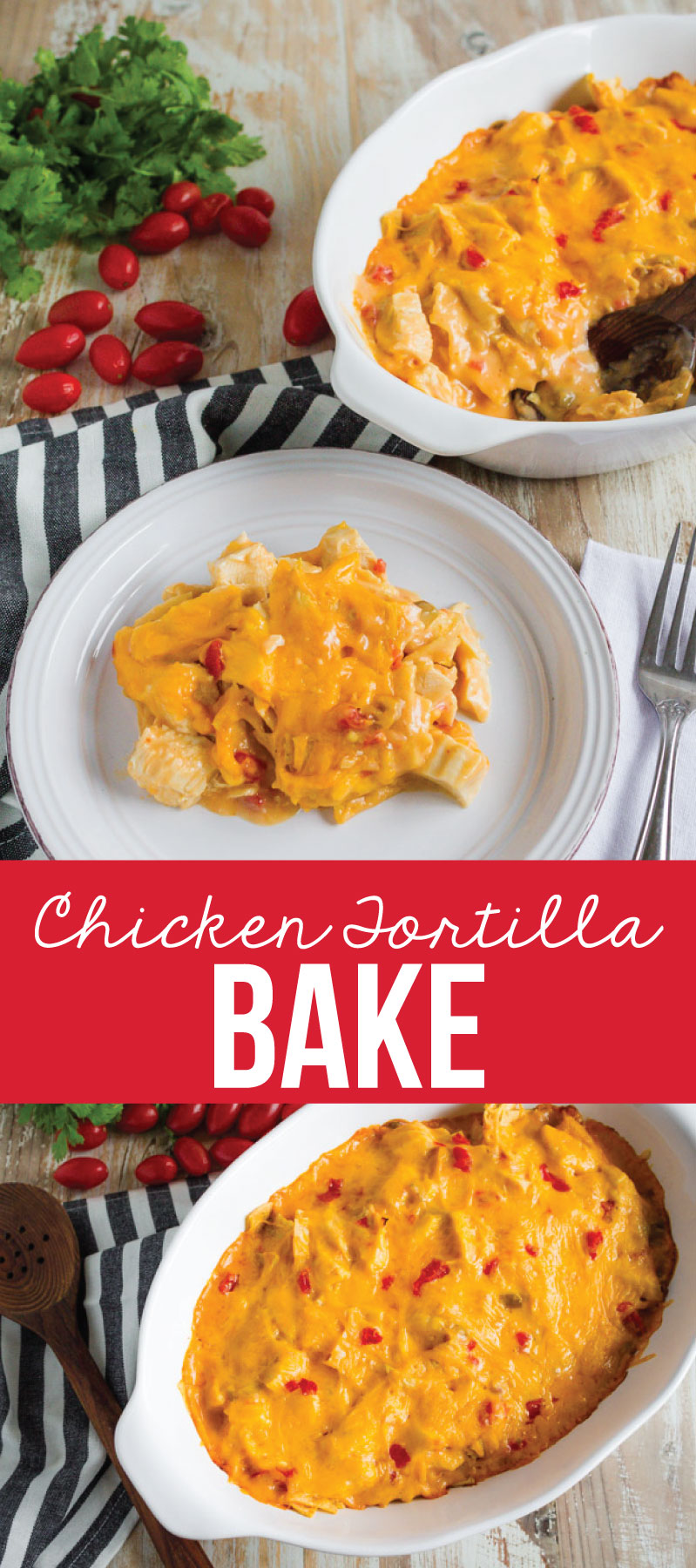 Chicken Tortilla Casserole | Recipe from 30 Days Blog