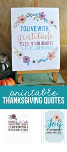 Printable Thanksgiving Quotes