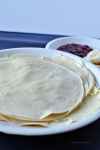 Russian Blinis for the Olympics - Crepes