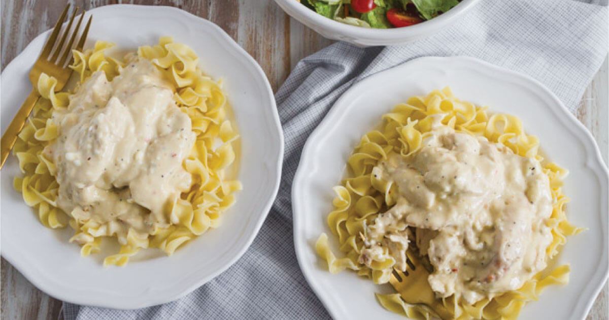 Slow Cooker Zesty Italian Chicken