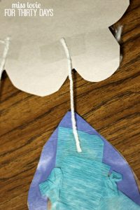 Kids Craft: Spring Rain Cloud