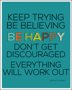 Printable Encouragement Quotes - Card + Print