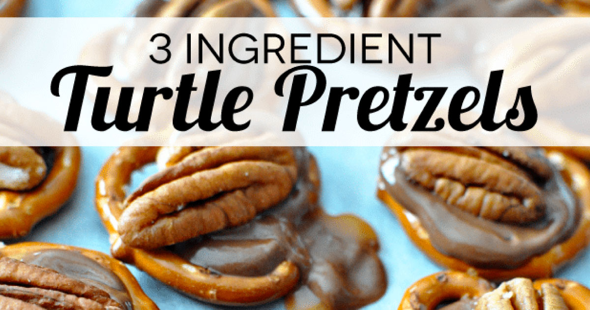 Rolo Pretzel Turtles Recipe from Thirty Handmade Days