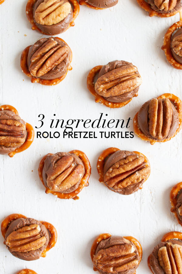 Rolo Pretzel Turtles Recipe from Thirty Handmade Days