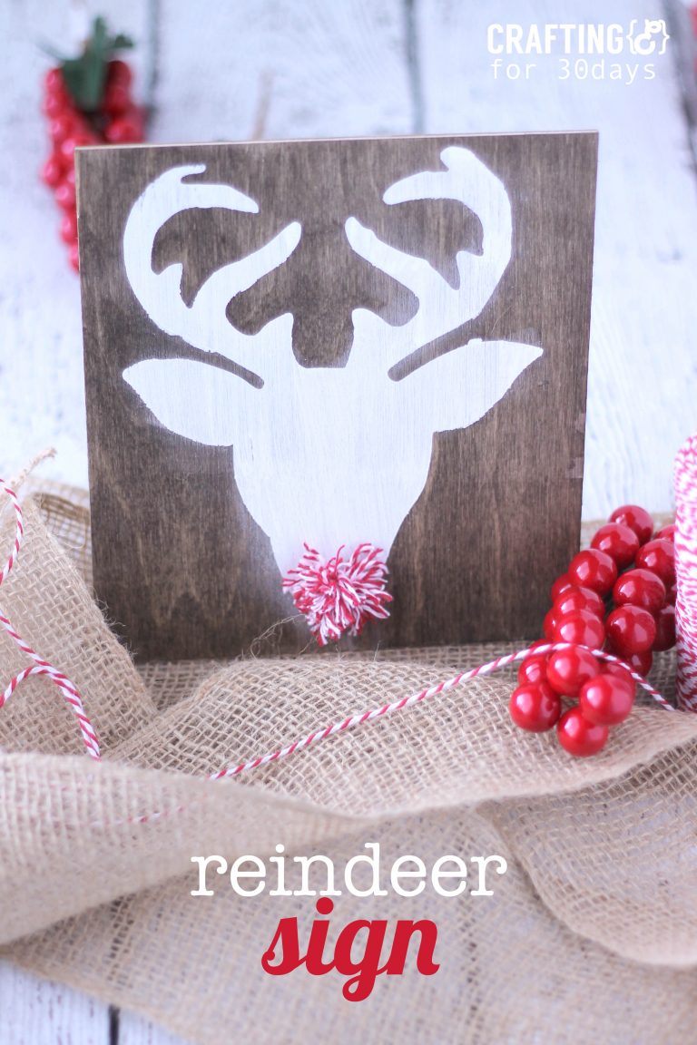 Reindeer Sign