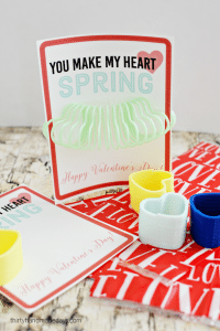 Printable Slinky Valentine