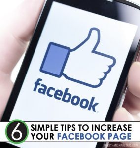 6 Tips to Increase Your Facebook Page
