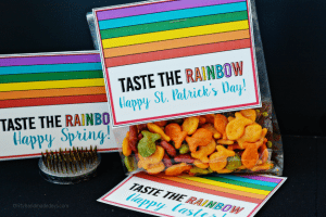 Printable Tags: Taste the Rainbow