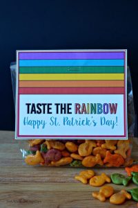 Printable Tags: Taste the Rainbow