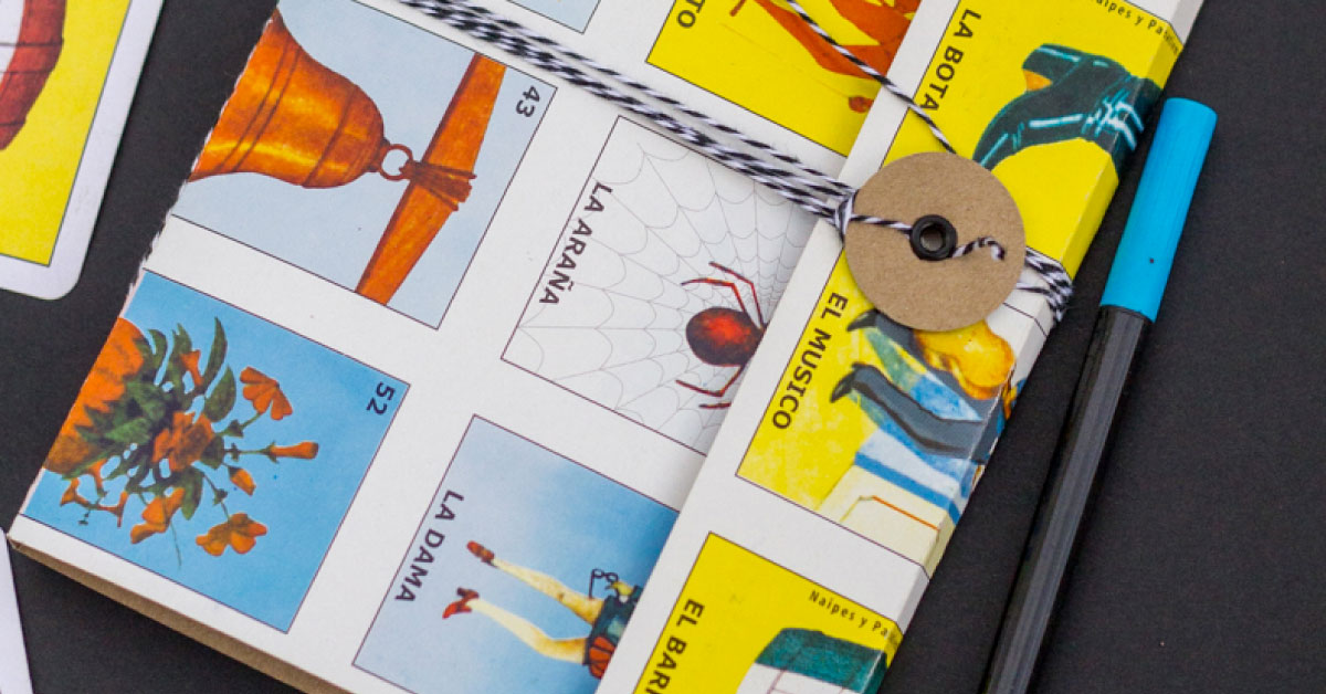 Easy Recycled Cardboard Journal