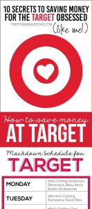 10 Secrets to Saving Money for the Target Obsessed (like me!)
