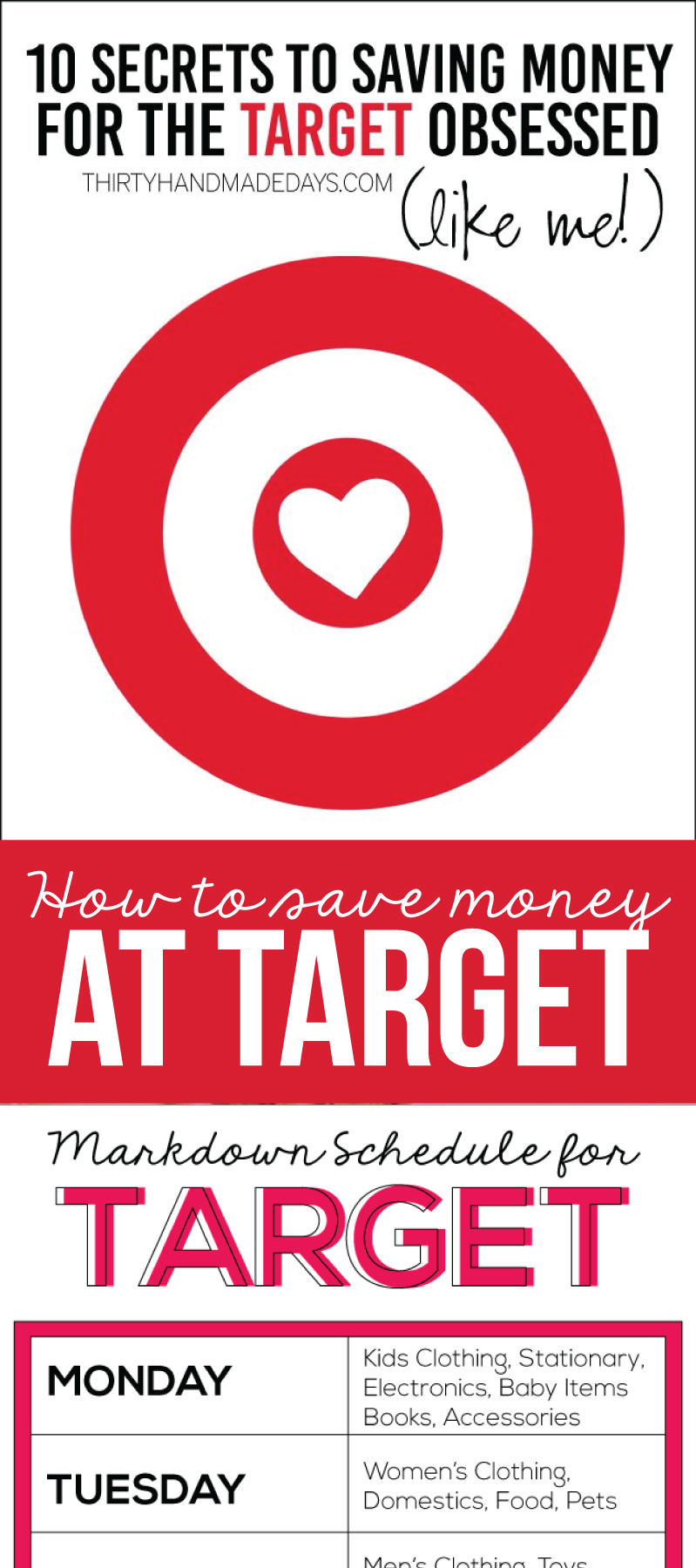 10 Secrets To Saving Money For The Target Obsessed Like Me