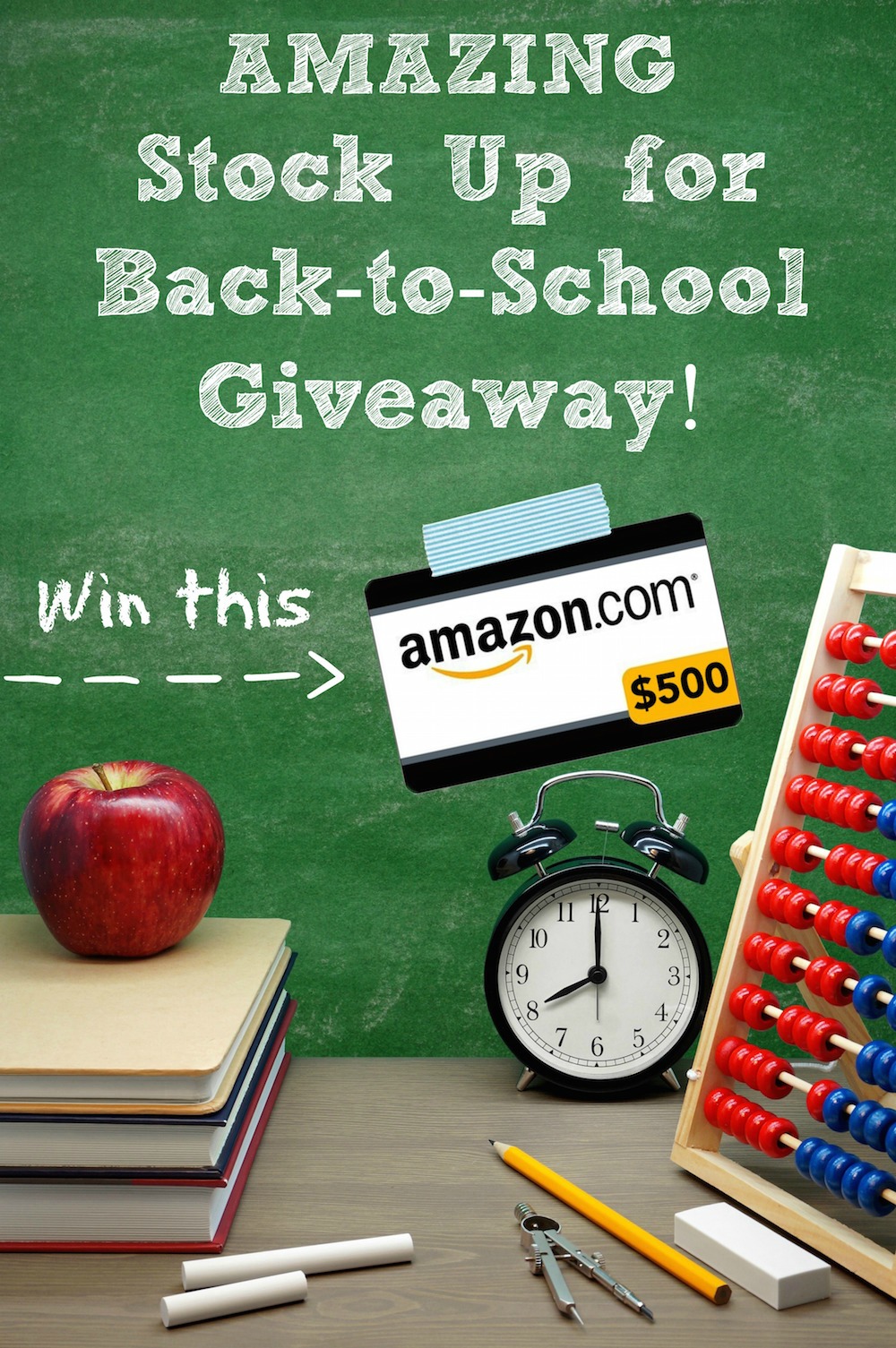Stock Up for Back to School Giveaway