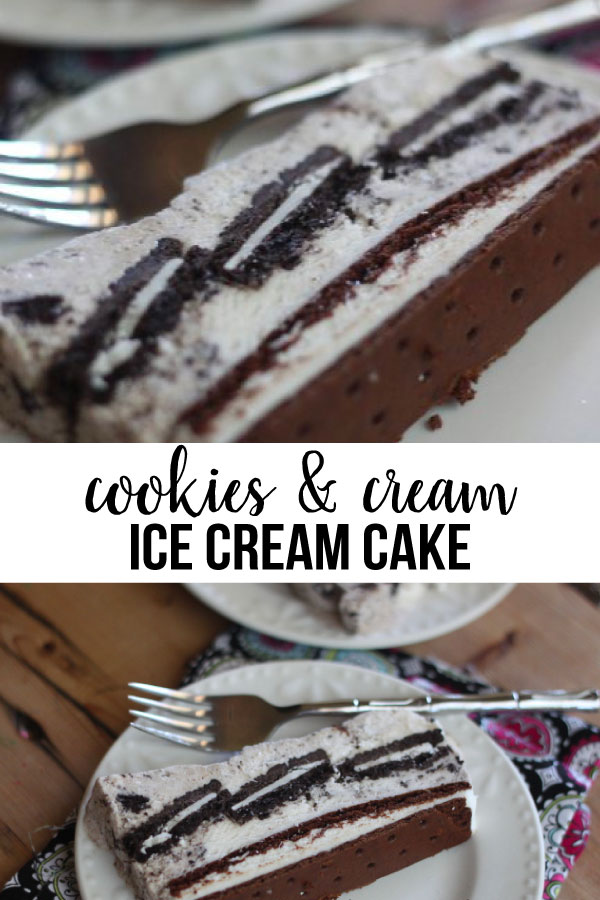 Cookies & Cream Ice Cream Cake