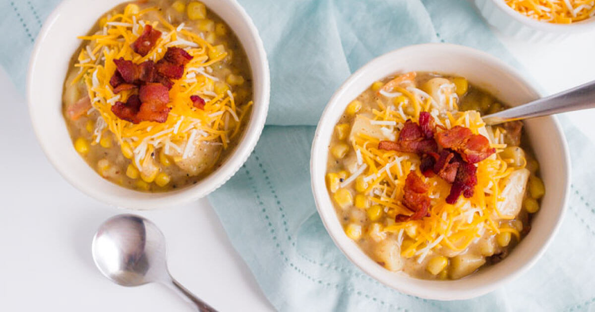 Slow Cooker Corn Chowder