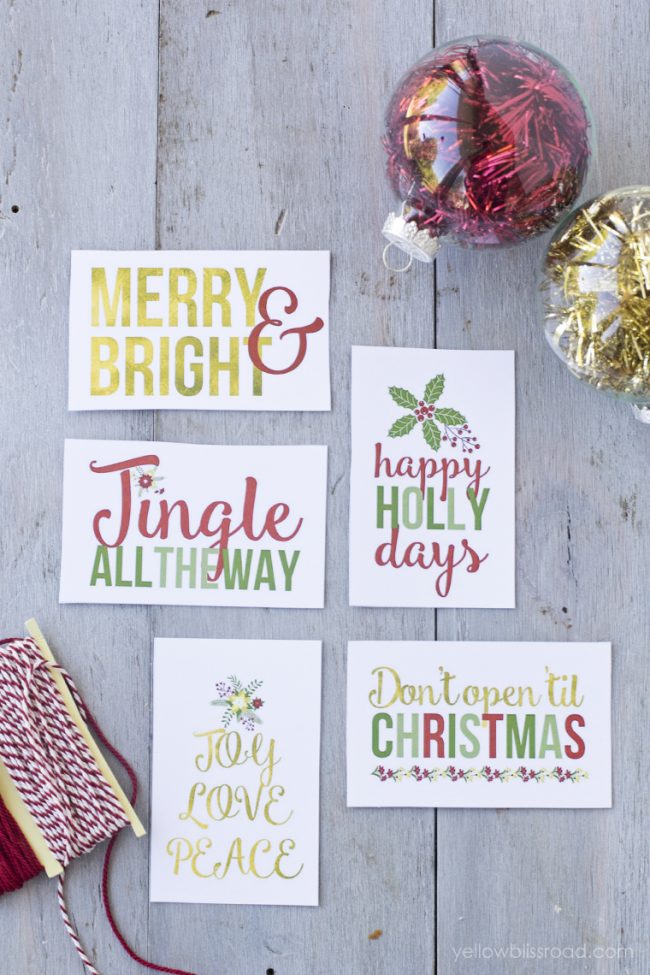 Printable Christmas Countdown