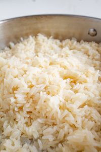 Easy + Flavorful White Rice Recipe from 30daysblog