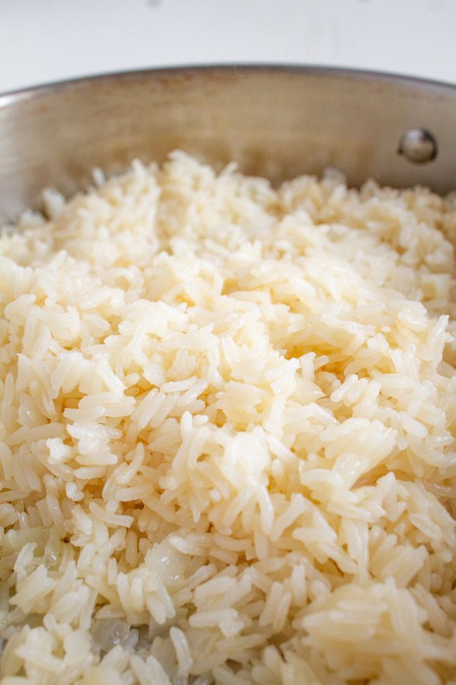 Easy + Flavorful White Rice Recipe from 30daysblog