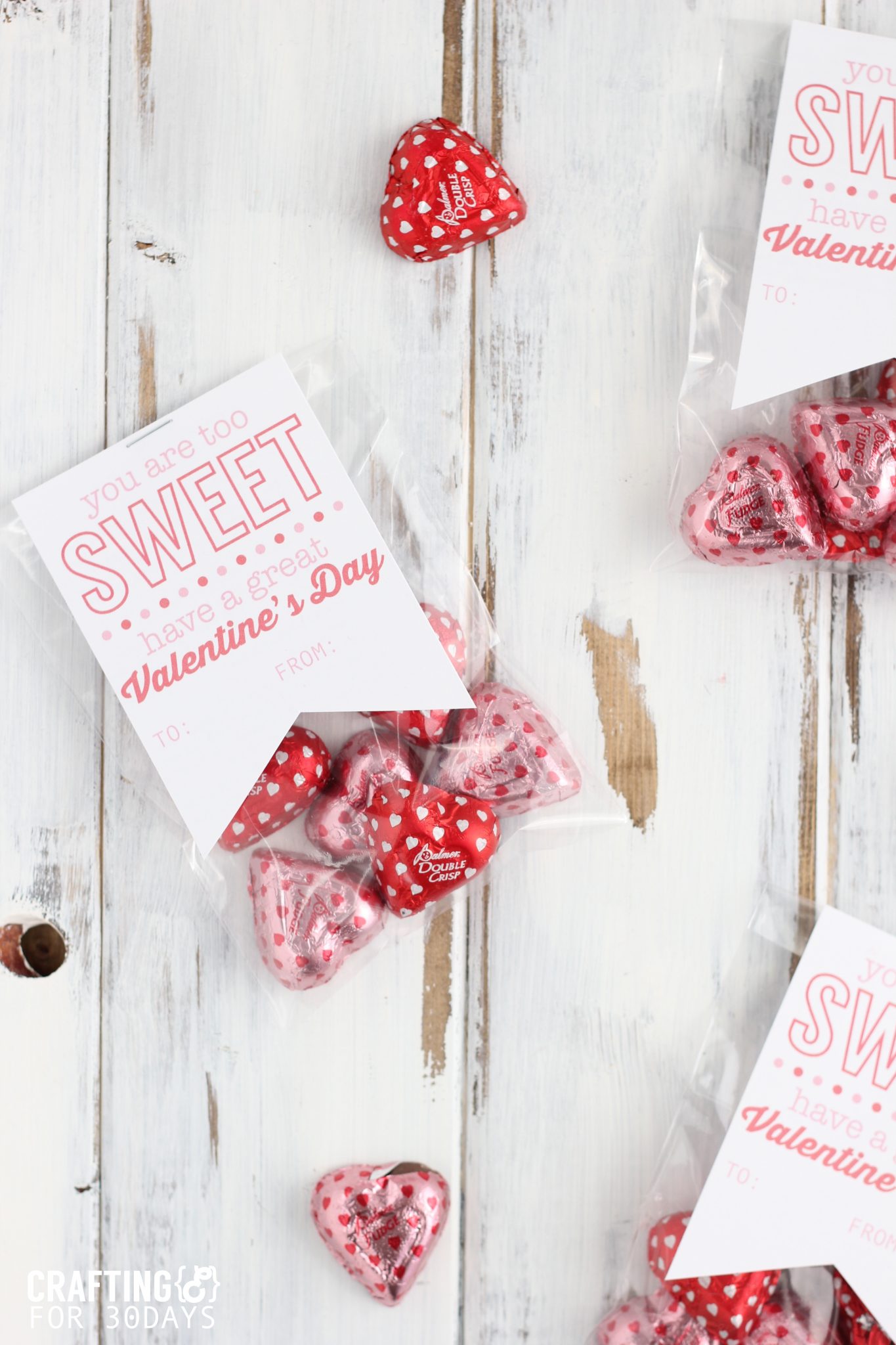 Printable Valentine's Gift Tag - Thirty Handmade Days