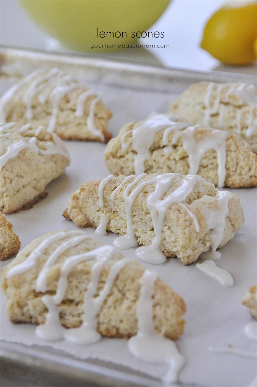 Lemon Scones - Thirty Handmade Days