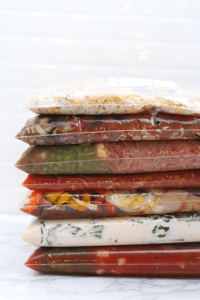 Skillet Freezer Meals - Thirty Handmade Days