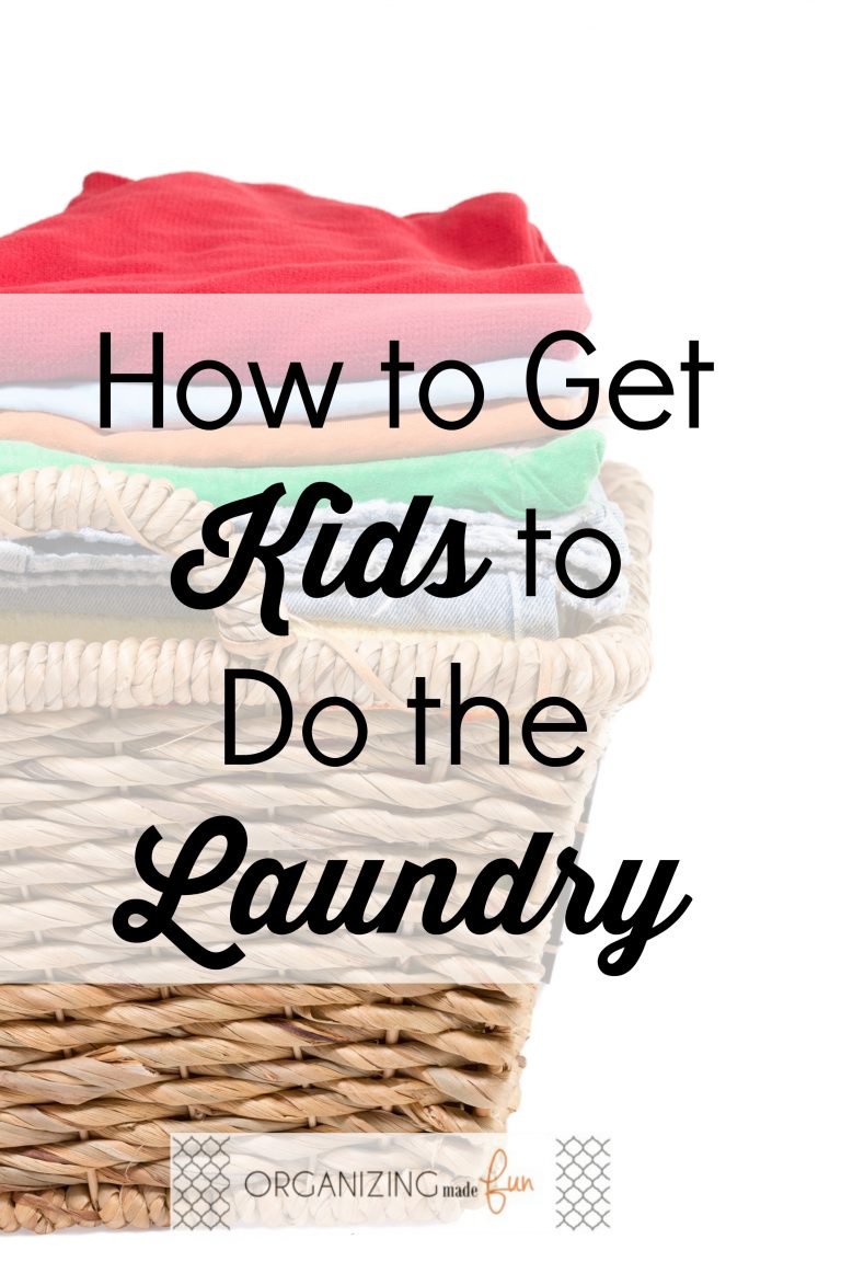 How to Get Kids to Do the Laundry - Thirty Handmade Days
