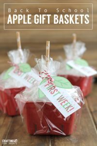 Adorable Back To School Apple Gift Basket - Thirty Handmade Days