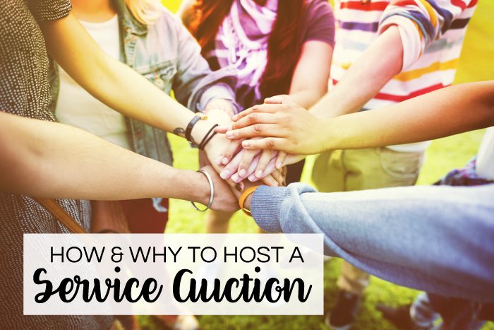 How and Why to Host a Service Auction - Thirty Handmade Days
