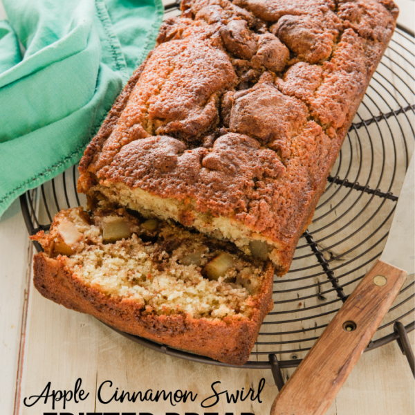 Apple Cinnamon Swirl Fritter Bread