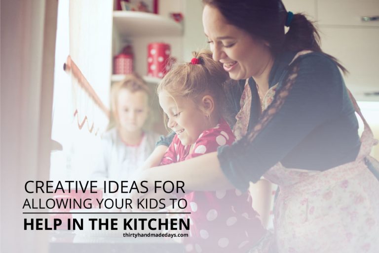 Creative Ideas for Allowing Your Kids to Help in the Kitchen