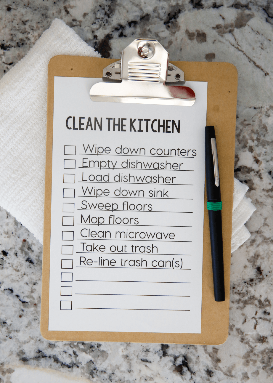 How to Clean the Kitchen