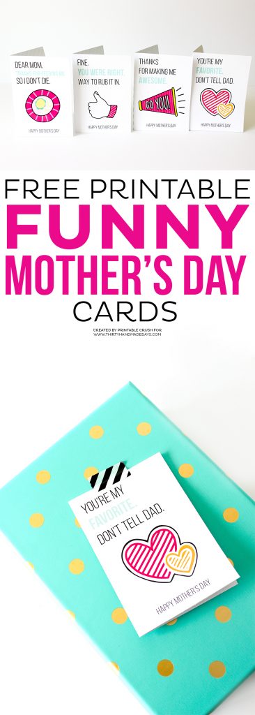 Printable Mother's Day Cards