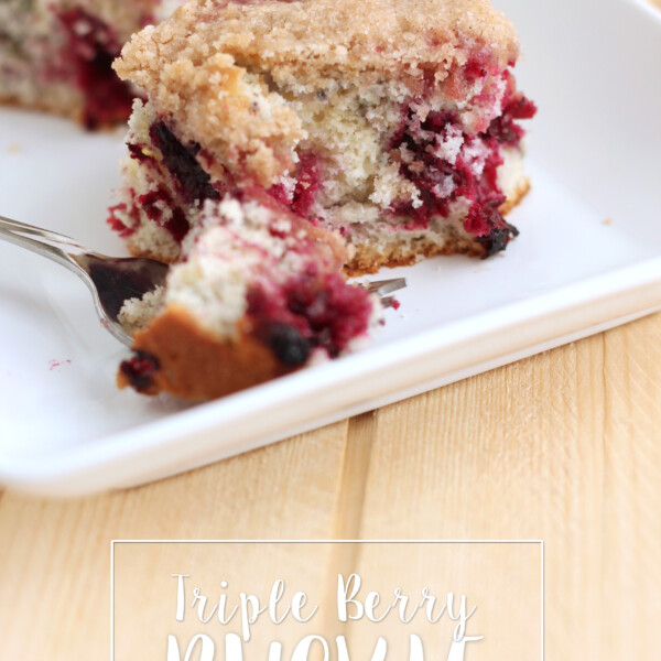 Triple Blueberry Buckle Recipe