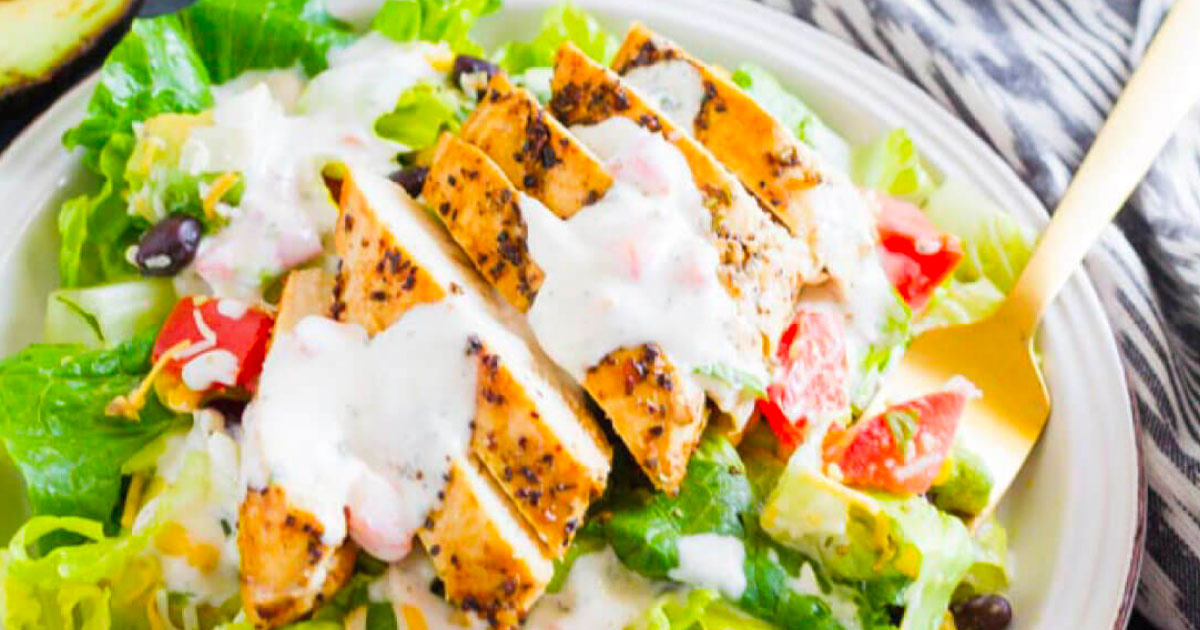 Santa Fe Chicken Salad | Recipe from 30 Days Blog