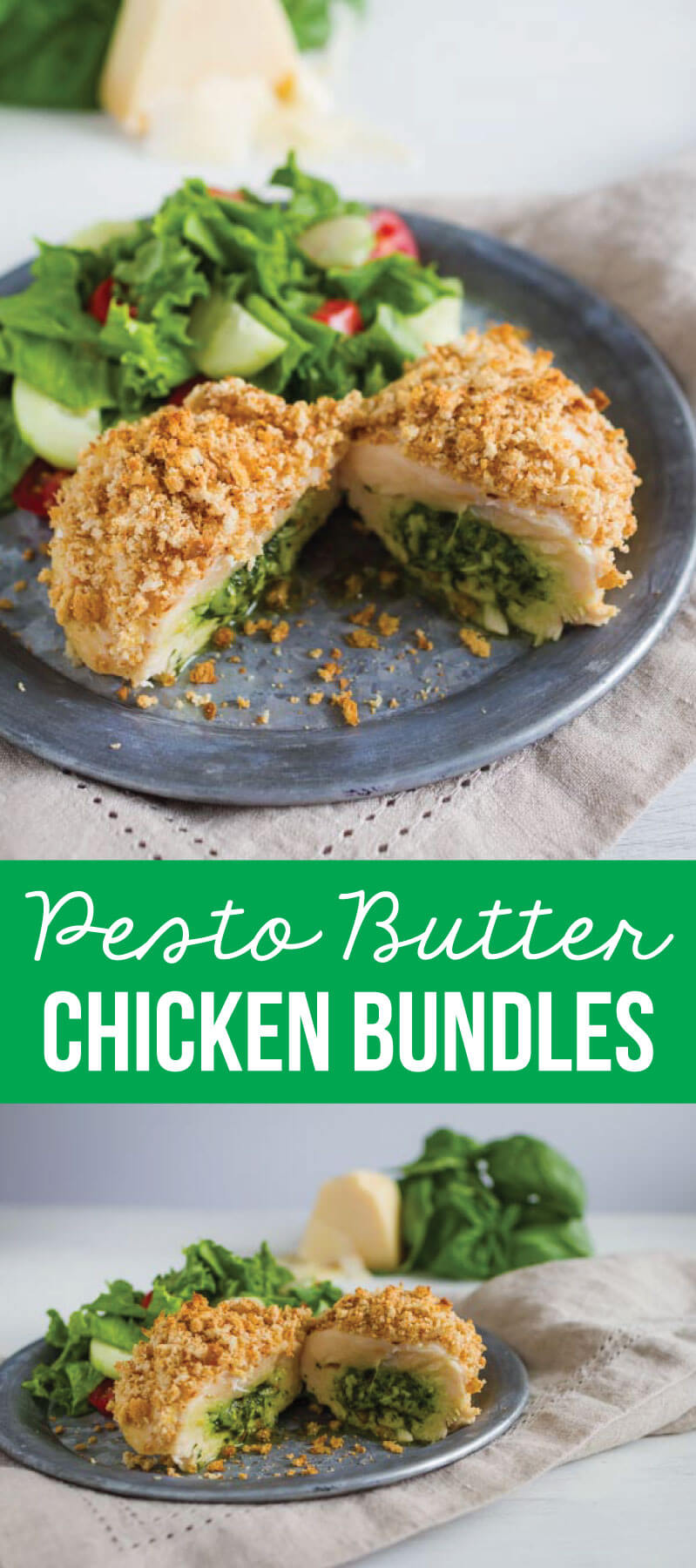 Pesto Chicken Bundles