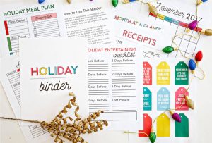 2017 Holiday Binder - Thirty Handmade Days