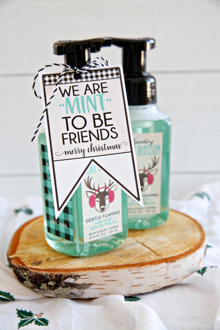Printable Christmas Best Friend Tag