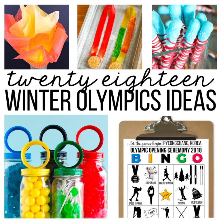 Winter Olympics 2018 BINGO