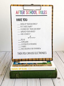 After School Rules