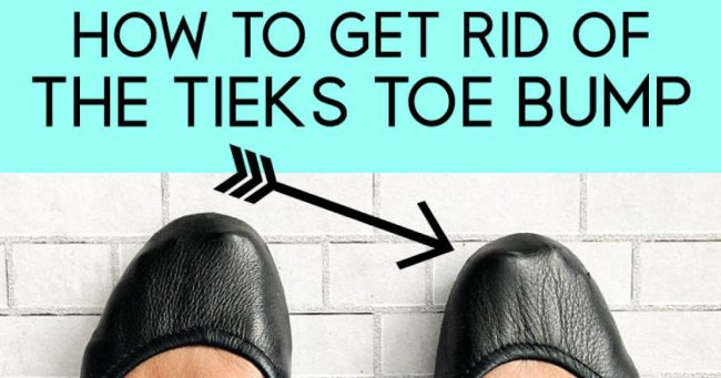 How to Get Rid of the Toe Bump on Tieks Shoes