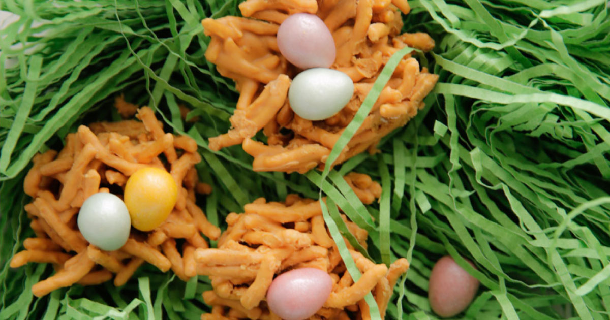 Bird's Nest Easter Dessert | Easy Recipe from Thirty Handmade Days