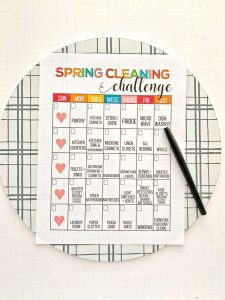 Spring Cleaning Checklist Challenge | 30 Days Blog